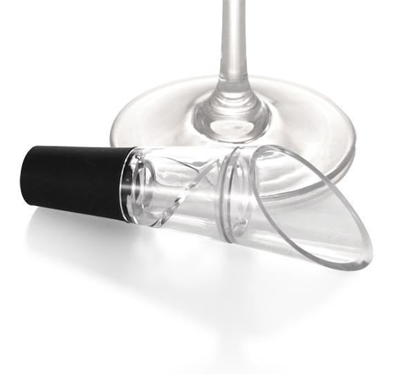 Acrylic Oxygenating Wine Pourer - Organic Wine Exchange