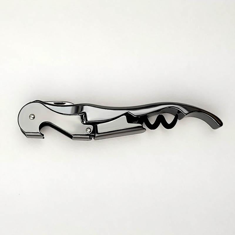 Double Lever Corkscrew - Gunmetal Plated - Organic Wine Exchange